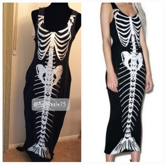 Iron Fist | Dresses | Iron Fist Bone Deep Iridescent Mermaid Tail Dress ...